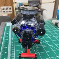 SBF Model Engine for MFab Bronco – Scale Design by MrCommaD