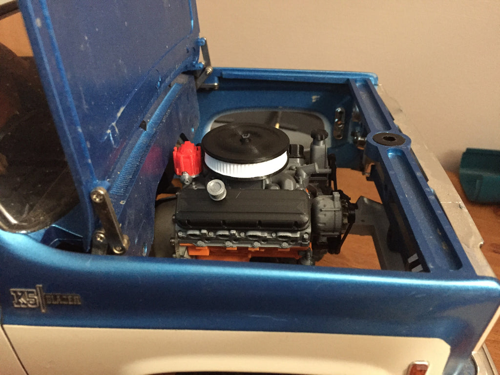 Big Block 454 Scale model engine – Scale Design by MrCommaD